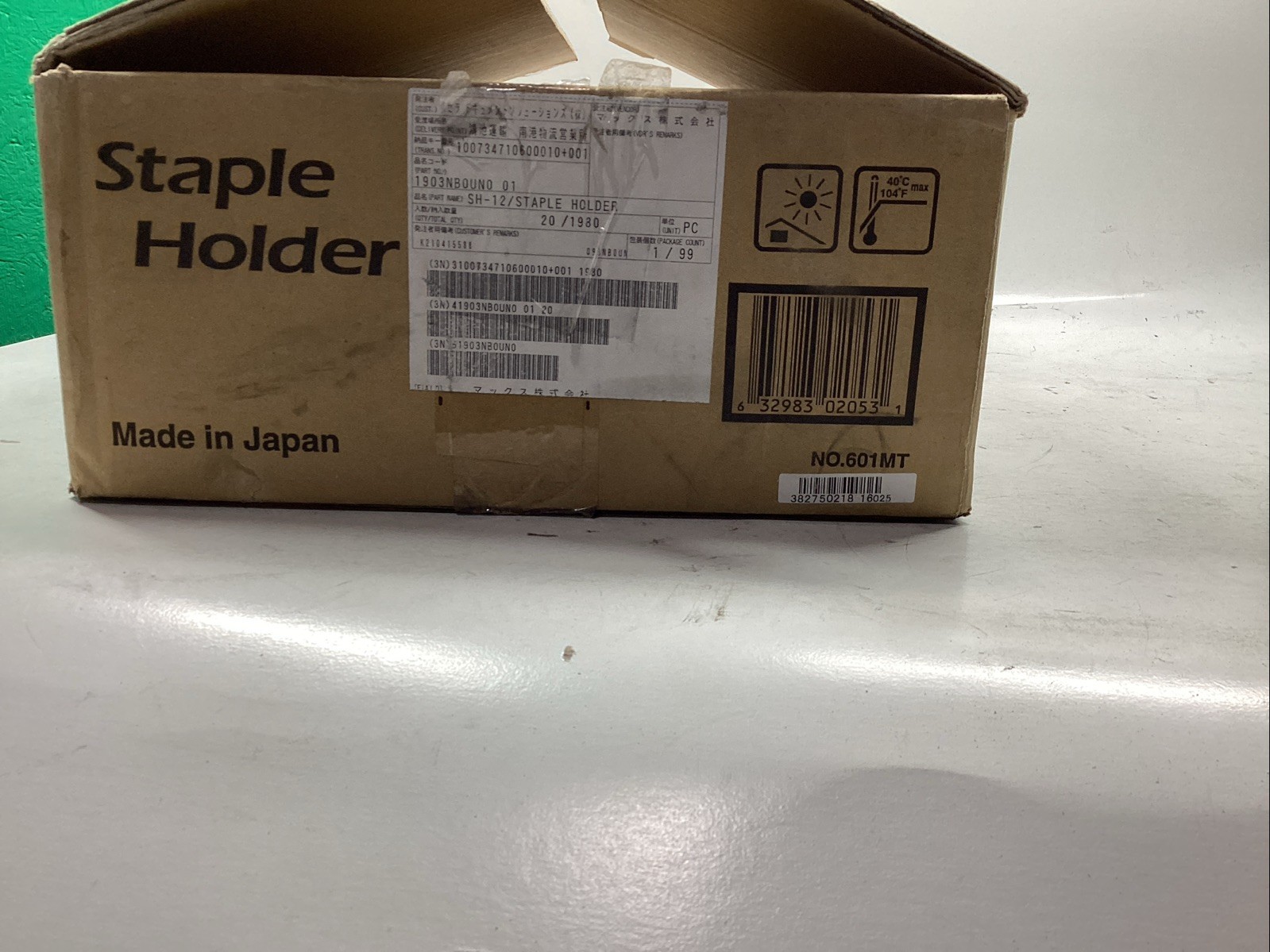 3x Staple Holder SH-12 Cartridge w/5000 Staples | eBay