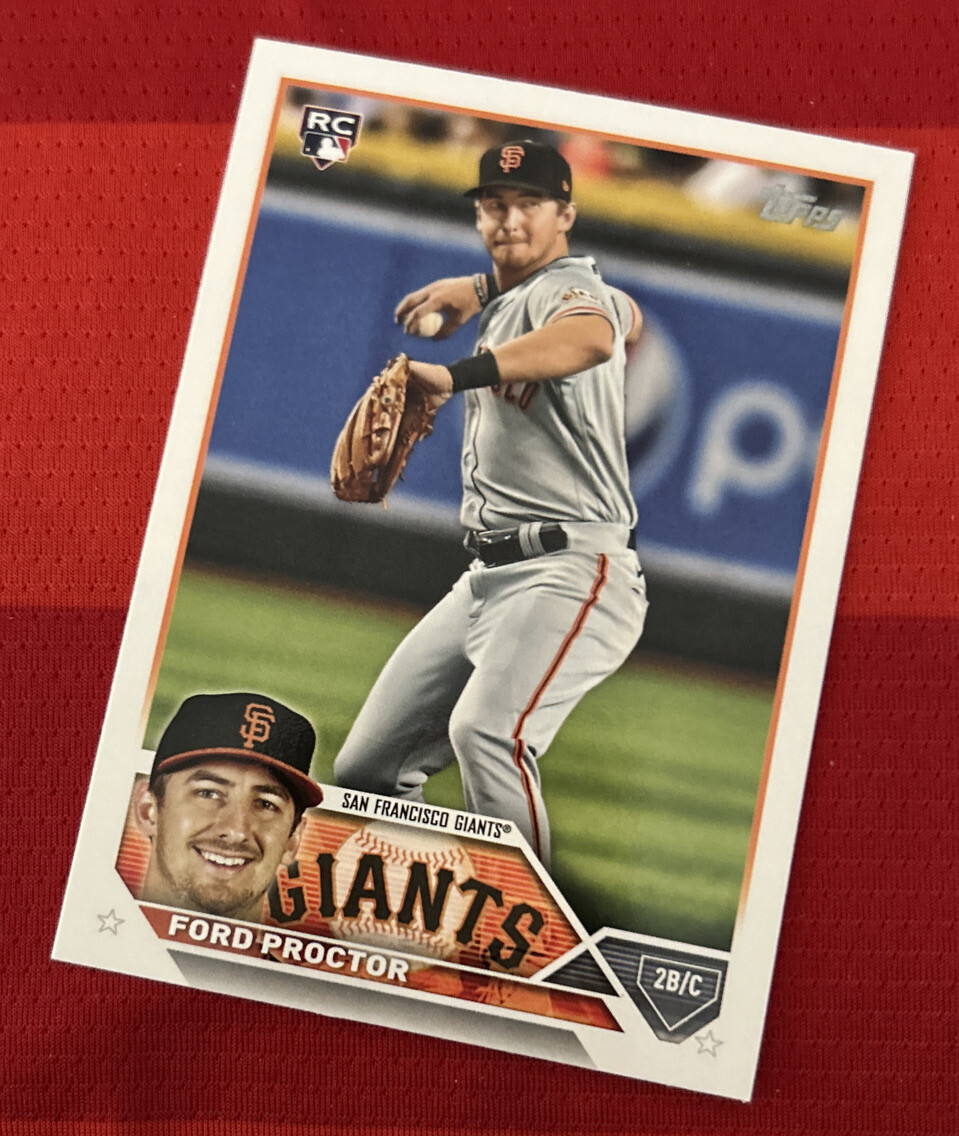 2023 Topps Series 2 Ford Proctor #472 RC Rookie San Francisco Giants | eBay