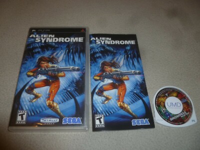 ALIEN SYNDROME PSP GAME COMPLETE W CASE & MANUAL PORTABLE SEGA | eBay