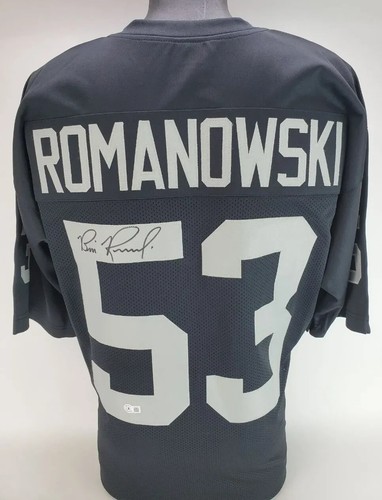 Bill Romanowski Signed Oakland Raiders Jersey (Beckett) 4xSuper Bowl ...