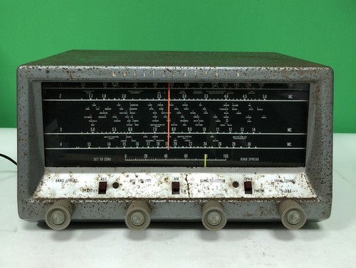 VTG Short Wave Radio Receiver By The Hallicrafters Co. MODEL S-38E ...