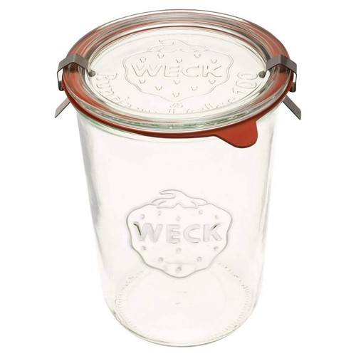 Weck Canning Jar 743 - Weck Mold Jar made of Transparent Glass - Eco ...