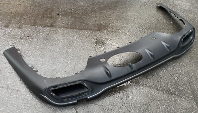 Diffusor Stoßstange hinten Mercedes C-Klasse W206 AMG Line Original ...