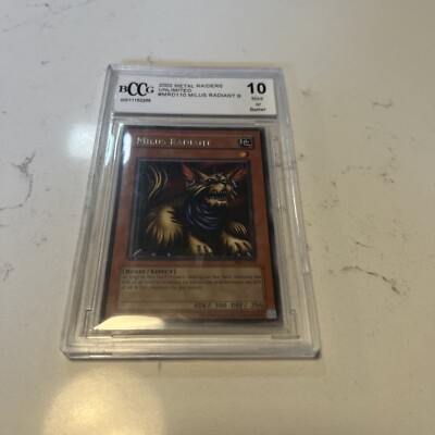 Milus Radiant 2003 Metal Raiders Unlimited #MRD110 Yugioh bCCg Graded ...