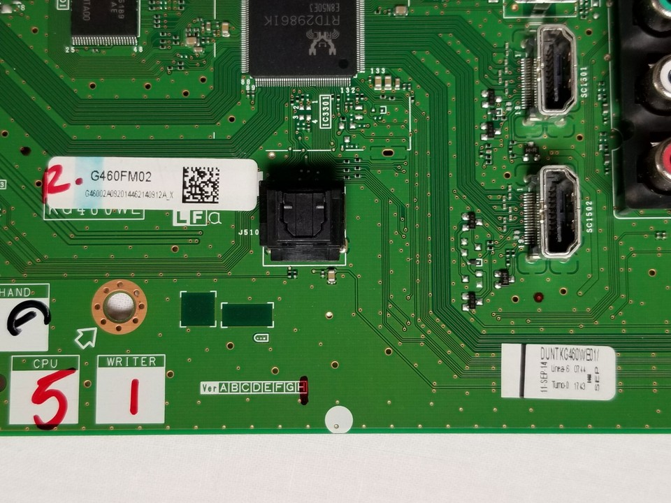 SHARP LC-70C6600U LC-70LE660U G460FM02 DUNTKG460WE01 FOR PARTS ONLY | eBay