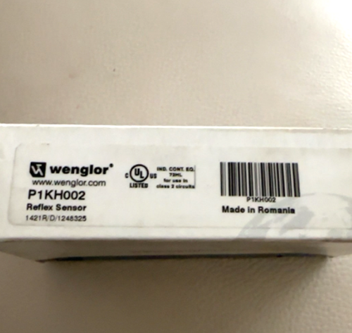 1PC New In Box WENGLOR P1KH002 Reflex Sensor Switch | eBay