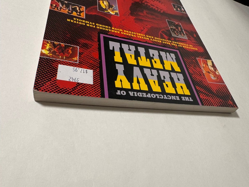 The Encyclopedia of Heavy Metal Guitar Tab / Tablature Book - Wise 1990 ...