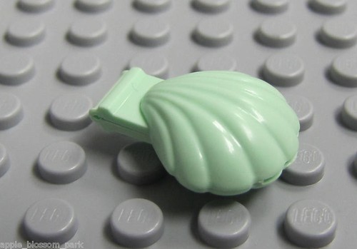 NEW Lego Belville Light GREEN CLAM SHELL - Minifig/Minifigure Ocean Sea ...