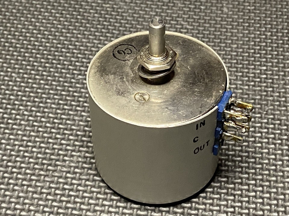 1970s Tech Labs 150/300 ohm 2-1/8" rotary pot attenuator SD-LEJ-822A | eBay