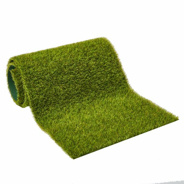 Holiday Time Christmas Village Accessory - Green Lawn/Grass Display Mat ...