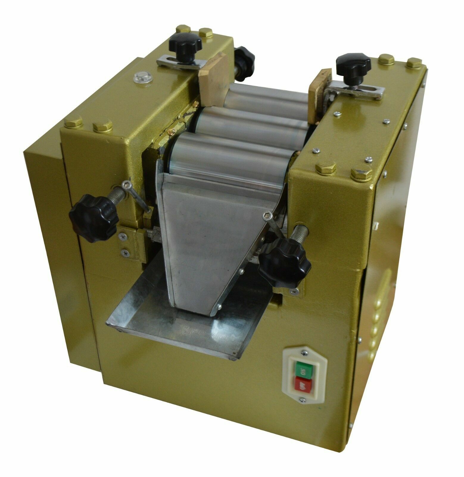 220V Three Roll Grinding Mill Pigment Grinder Roller Machine Laboratory ...