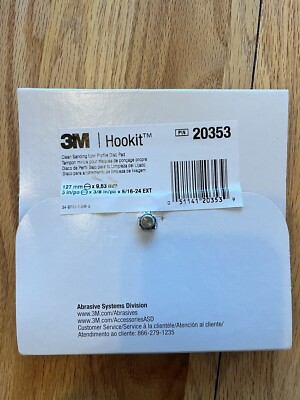 3M Hookit Clean Sanding Low Profile Disc Pad P/N 20353 | eBay