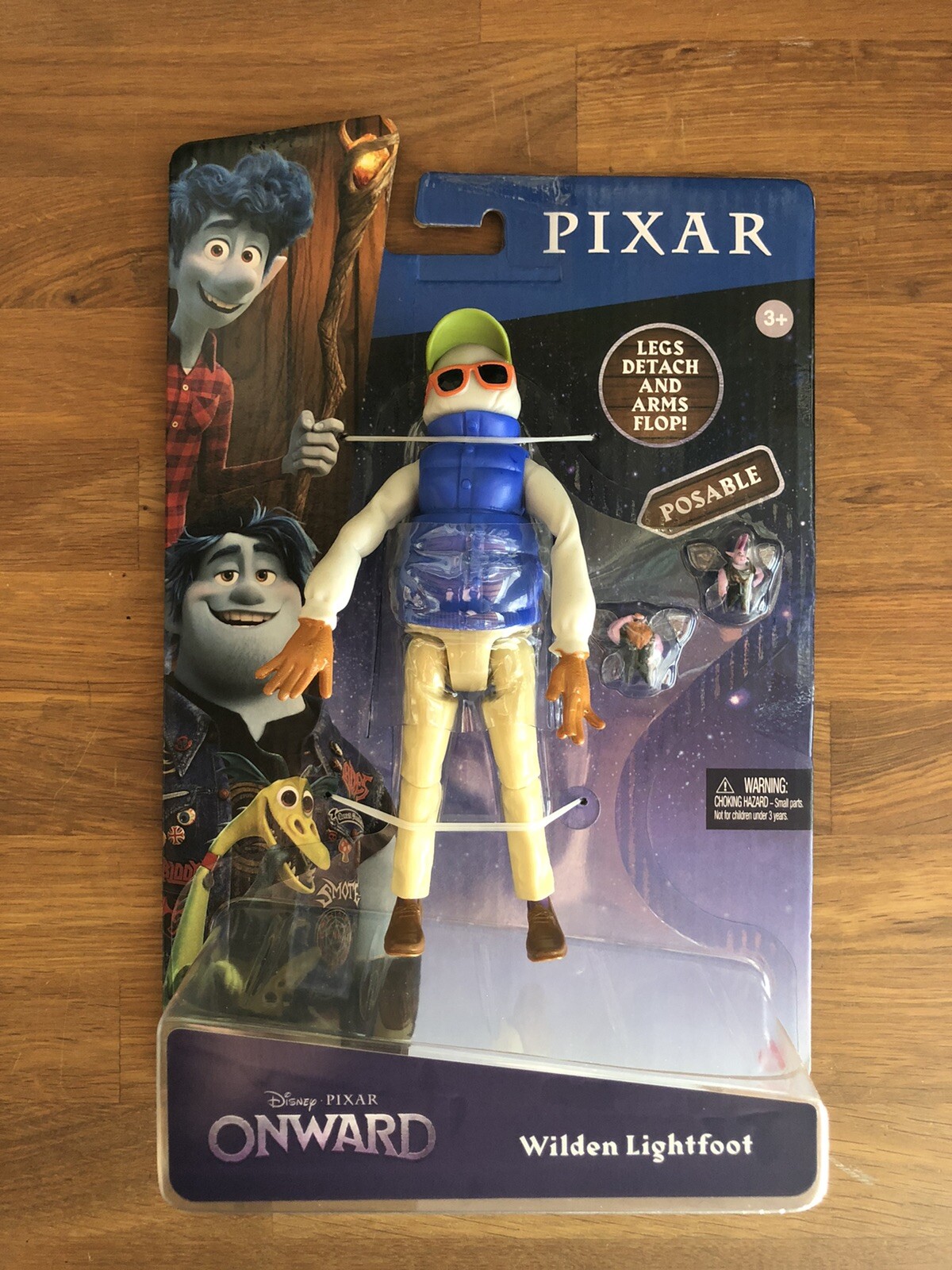 Disney Pixar ONWARD MOVIE Posable WILDEN LIGHTFOOT Action Figure NIP ...