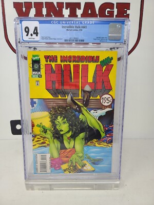Incredible Hulk #441 CGC 9.4 She-Hulk Pulp Fiction Homage Cover 1996 | eBay