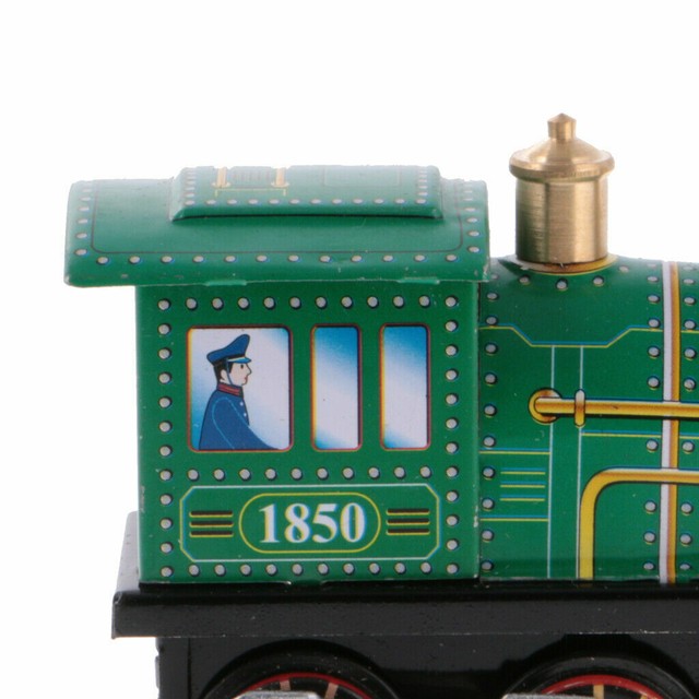 Schylling Ms432 Collectible Wind-up Vintage Locomotive Model Clockwork ...