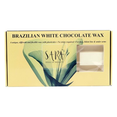 SARA SOUL OF BEAUTY Body Wax with Organic Cocoa Body Face (White ...