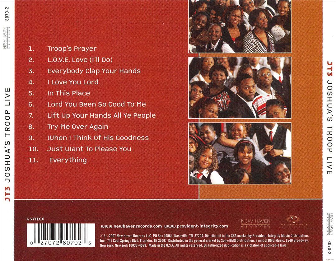 JOSHUA'S TROOP JT3: JOSHUA'S TROOP NEW CD 27072807023| eBay