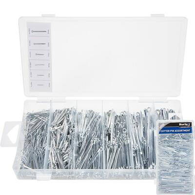555pc Assorted DIY Workshop Storage Automotive Cotter Split Pin Set ...
