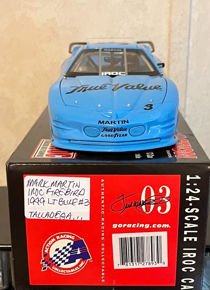 rare, MARK MARTIN 1999 IROC FIREBIRD #3. LT BLUE TALLADEGA CUSTOM. | eBay