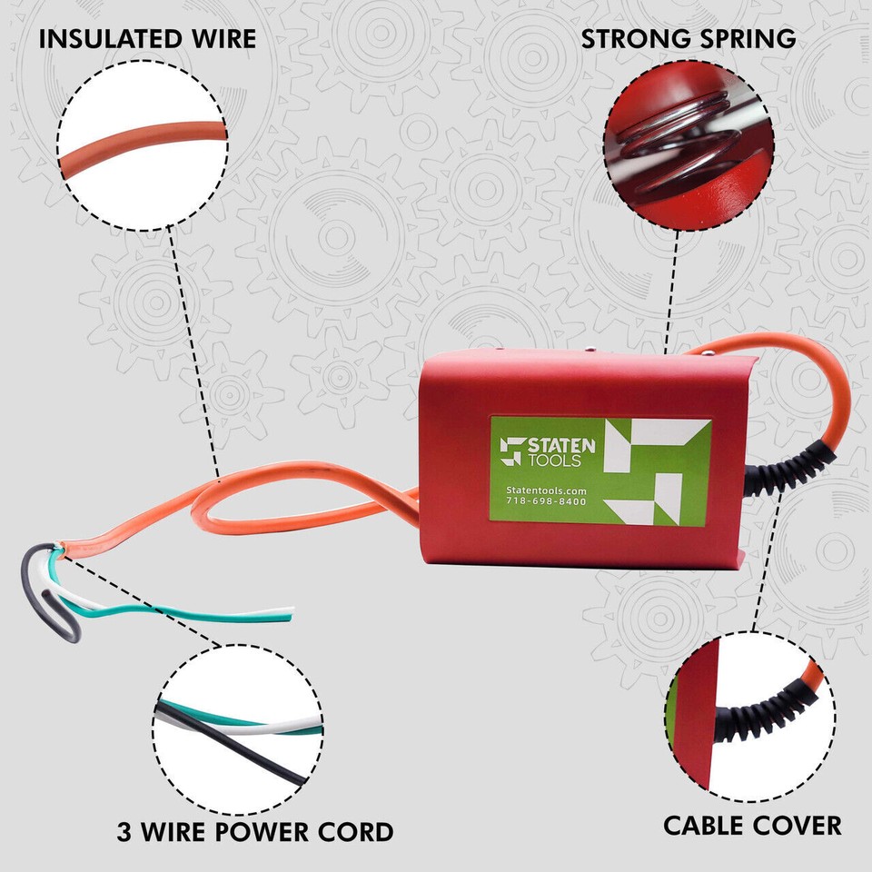 Staten Tools 36642 Foot Pedal Switch fits RIDGID 300 535 1822 1224 Pipe ...