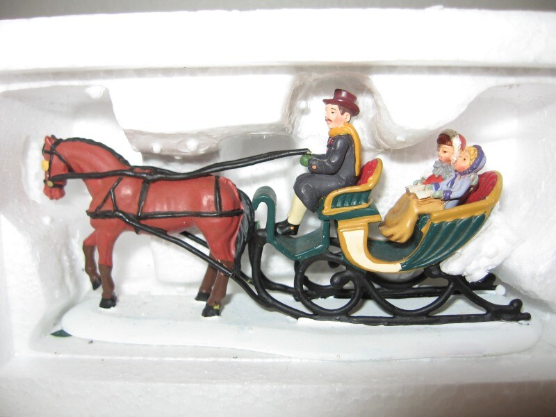 Dept 56 Seasons Bay Series "Afternoon Sleigh Ride" MIB | eBay