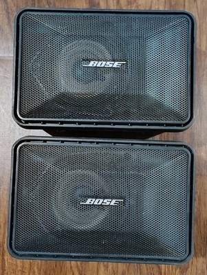 Vintage Bose Model 101 Music Monitor Speakers Pair Classic 1984 Tested ...
