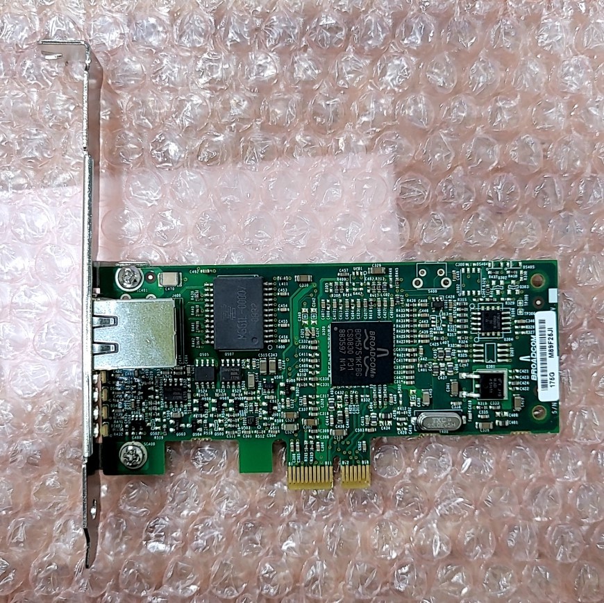 Broadcom 393477-003 584122-001 Ethernet Network Card PCIe Single Port