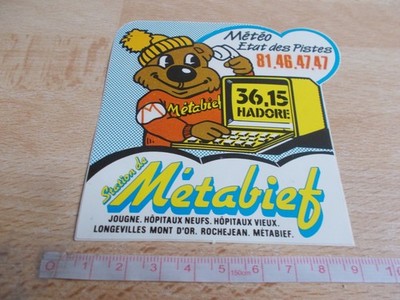 Sticker Station Ski - Métabief | eBay UK