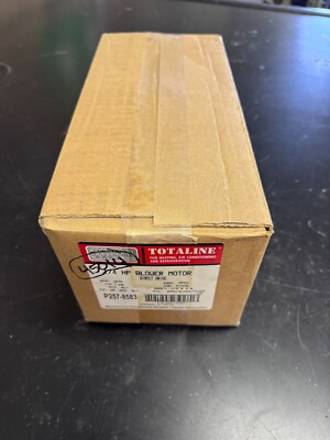 Carrier Totaline P257-8583 Blower Motor 1/4 HP 1075 RPM 115V 3-Speed ...