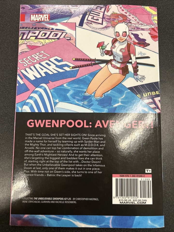 Unbelievable Gwenpool VOL. 5: Lost In The Plot (Marvel Comics 2018 ...