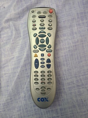 Genuine COX Cable Box TV DVR Remote Control RC1675604/03 URC 7820BBC1 ...