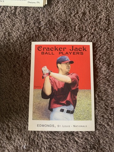 2004 Topps Cracker Jack - Jim Edmonds #14 for sale online | eBay