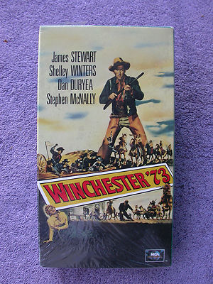 Winchester '73 VHS 1950 western James Stewart young Shelley Winters ...