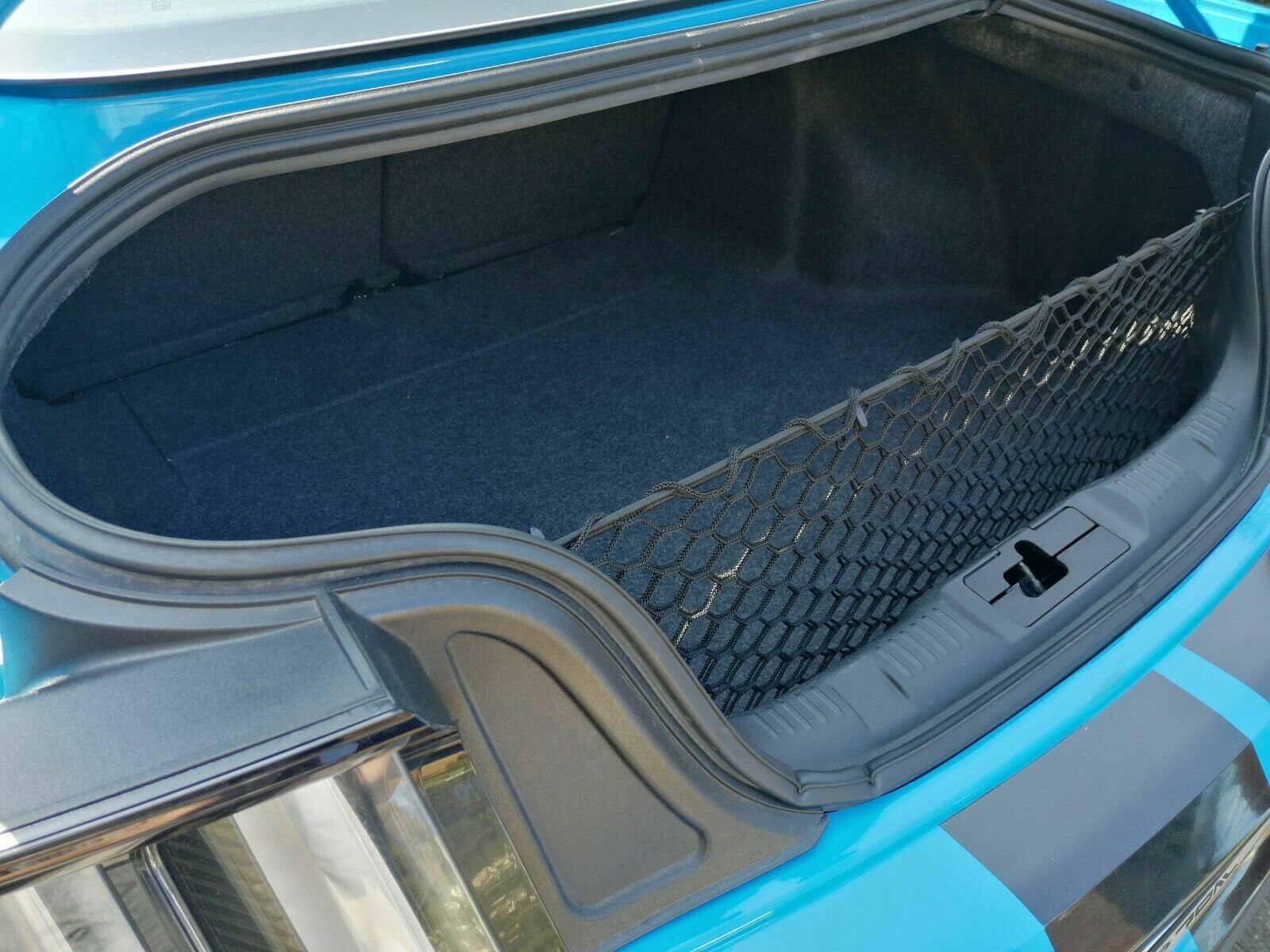 Rear Trunk Envelope Style Cargo Net for FORD MUSTANG 2015-2025 Brand ...