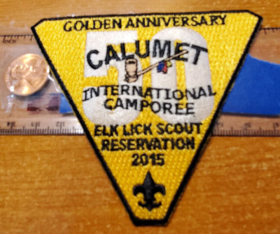 BSA 50TH Calumet International Camporee 2015, Elk Lick, AHC, {wsem} | eBay