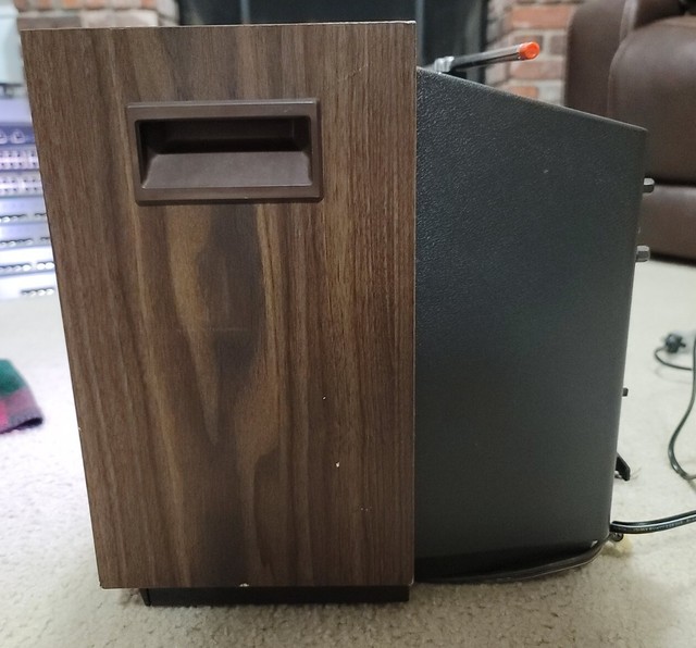 Vtg 1978 SONY TRINITRON CRT TUBE 12" COLOR TV TELEVISION KV-1216 WORKS ...