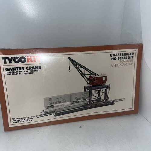 HO 1/87 Scale TYCO Kit #7777 Gantry Crane - SEALED | eBay