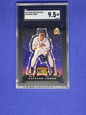 1994 Upper Deck Fun Pack - #5 Chipper Jones Rookie | eBay