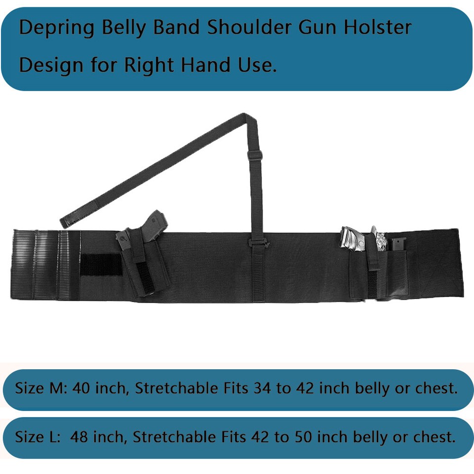 Deep Concealment Shoulder Underarm Gun Holster Concealed Carry for All ...