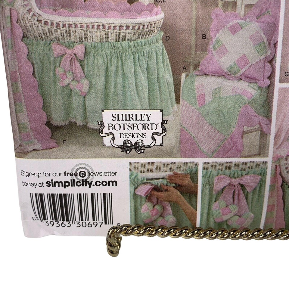 Baby Bedding Nursery Curtains Quilt Pattern Simplicity 3729 S Botsford ...