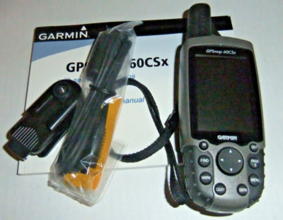 Garmin GPSMAP 60CSX GPS + W. & S. C US Topo 100K, City & Lake maps on ...