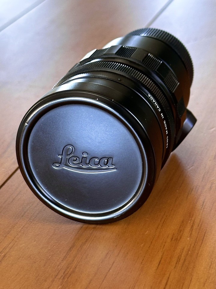 Leica 90mm f2 Summicron M Telephoto Lens black Mandler with caps | eBay