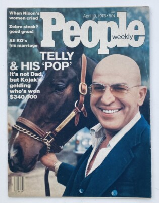 VTG People Weekly Magazine April 19 1976 Vol 5 No. 15 Telly Savalas No ...