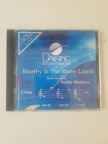 Worthy Is The Risen Lamb - Archie Watkins - Accompaniment Track tub2 | eBay