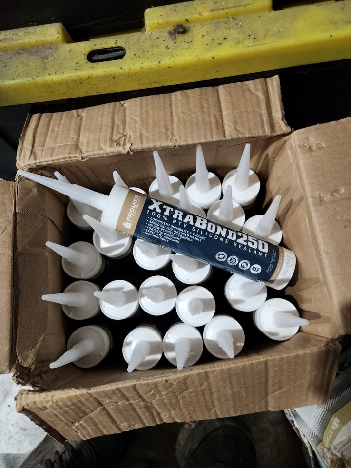 **10 TUBES** ALUMINUM XtraBond 250 100% RTV Silicone Sealant 10pk | eBay