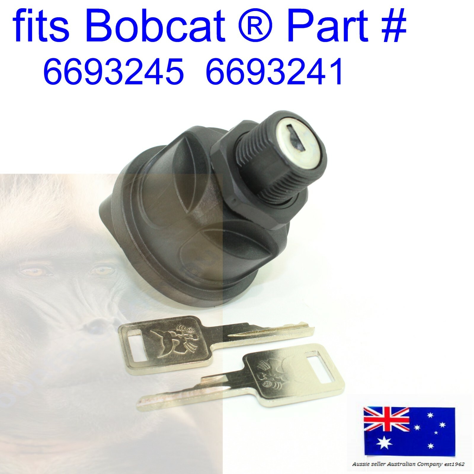 fits Bobcat IGNITION SWITCH 6693245 T180 T190 T200 T250 T300 T320 T450 ...