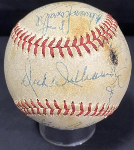 Montreal Expos 1977 Team Signed Official N.L. Rawlings MLB Baseball 20 ...