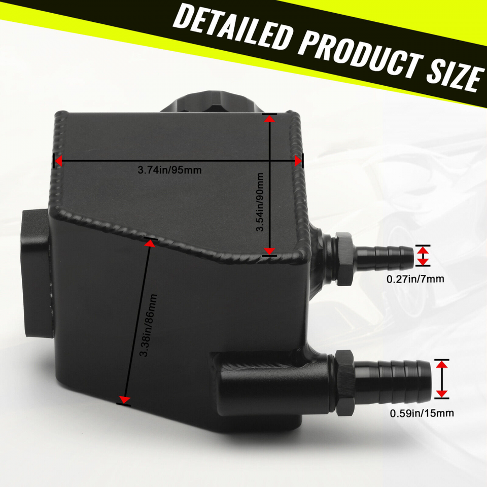 Aluminum Coolant Overflow Tank For Holden Commodore V6 V8 LS1 VT VX VU ...