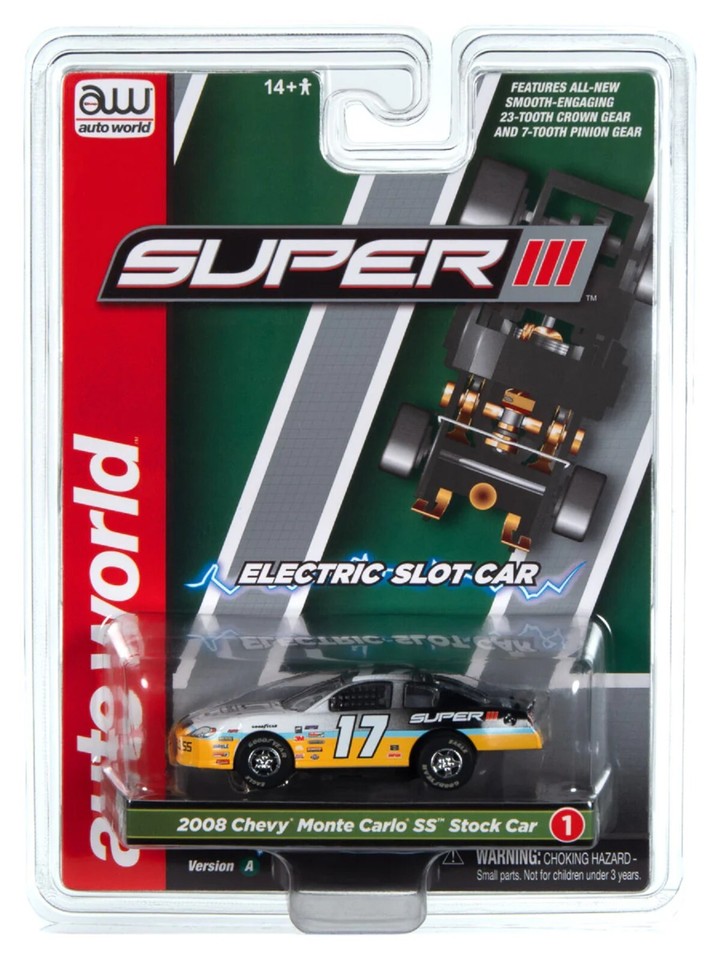 Auto World Super III HO Scale Stock Car Slot Car - SC399 - Pick Your ...