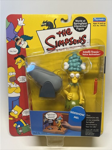 The Simpsons-Sideshow Mel-World of Springfield Action Figure-Series 5 ...